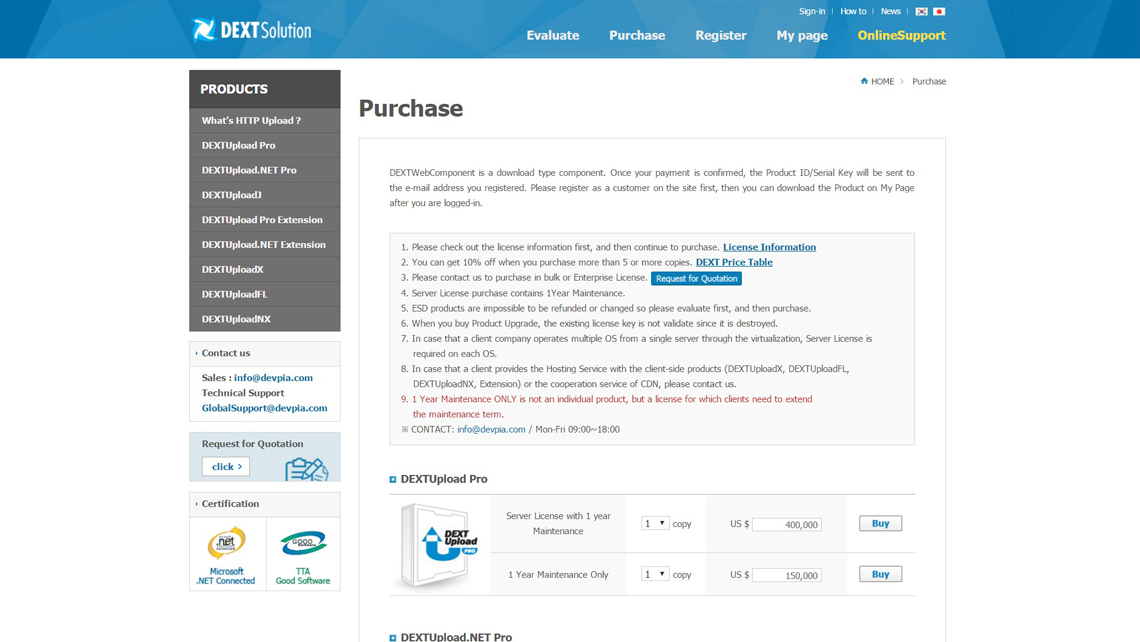 덱스트솔루션 영문 사이트 - Hello, world! I'm Soyoung Kim